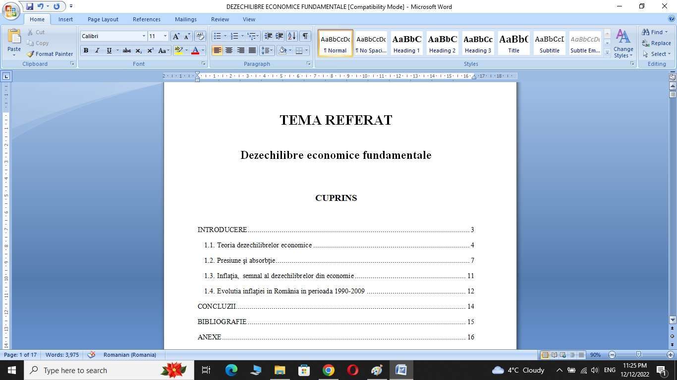 Dezechilibre economice fundamentale - ReferateOnline.ro